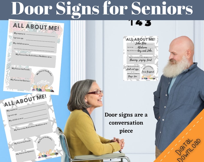 Senior Survey Activity Program Survey Resident Council Survey - Etsy