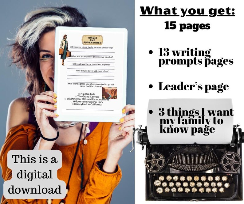 Dementia Activity Book: Senior Memory Prompts, Photo Album (digital ...
