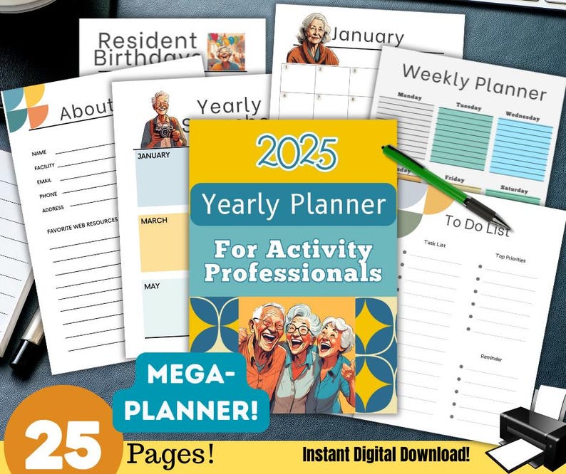 2025 Mega Planner Download, Activity Professional Planner, Activity ...