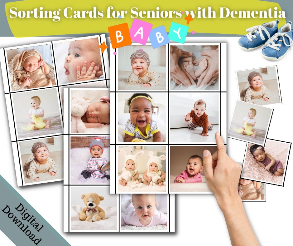 Dementia Sorting Kits, Sorting Games, Dementia Sorting Sheet, Senior ...