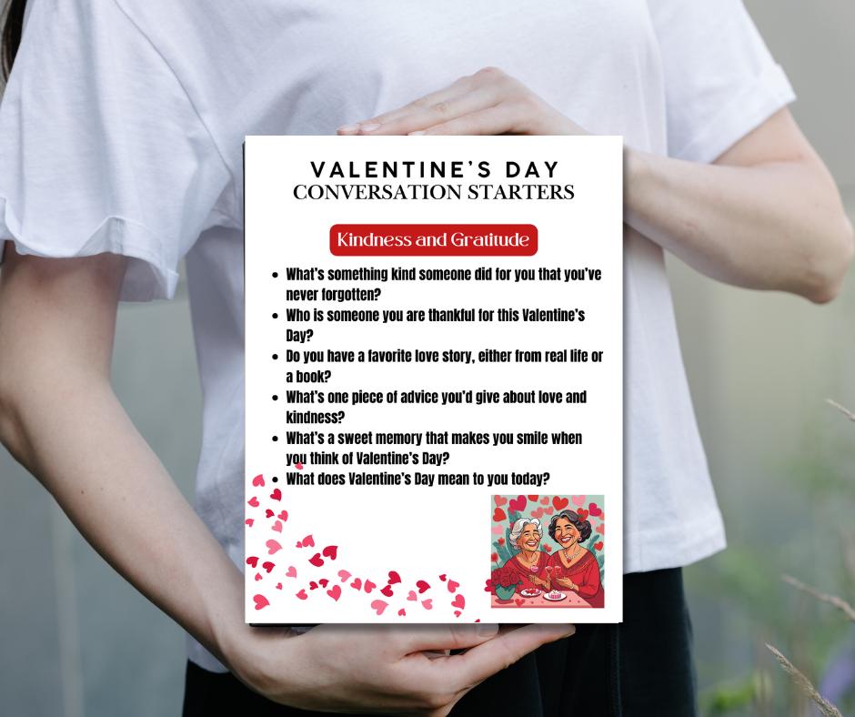 Valentine Reminiscing Cards, Valentine Conversation Starters for ...