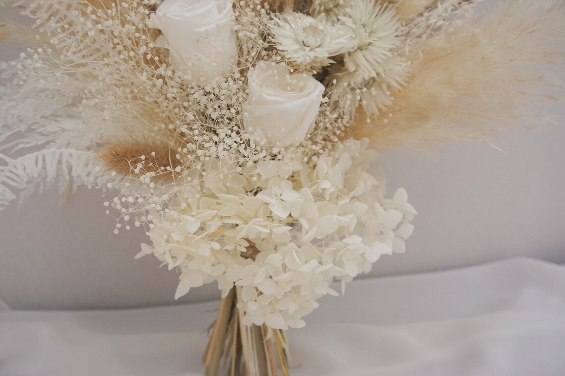 Cream Rose Wedding/ Muted Neutral Tones / Forever Bridal - Etsy