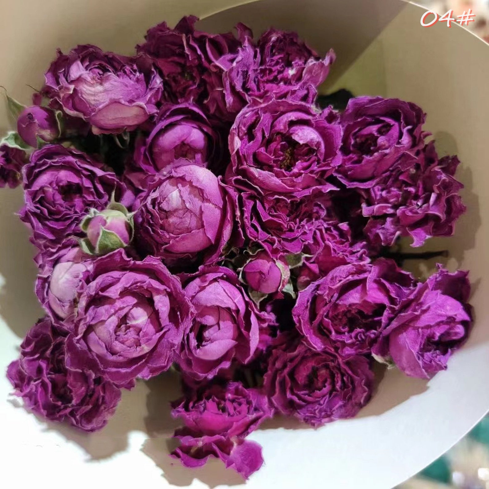 One Bundle Dried Roses Dried Flowers Bouquet Rustic Vintage | Etsy