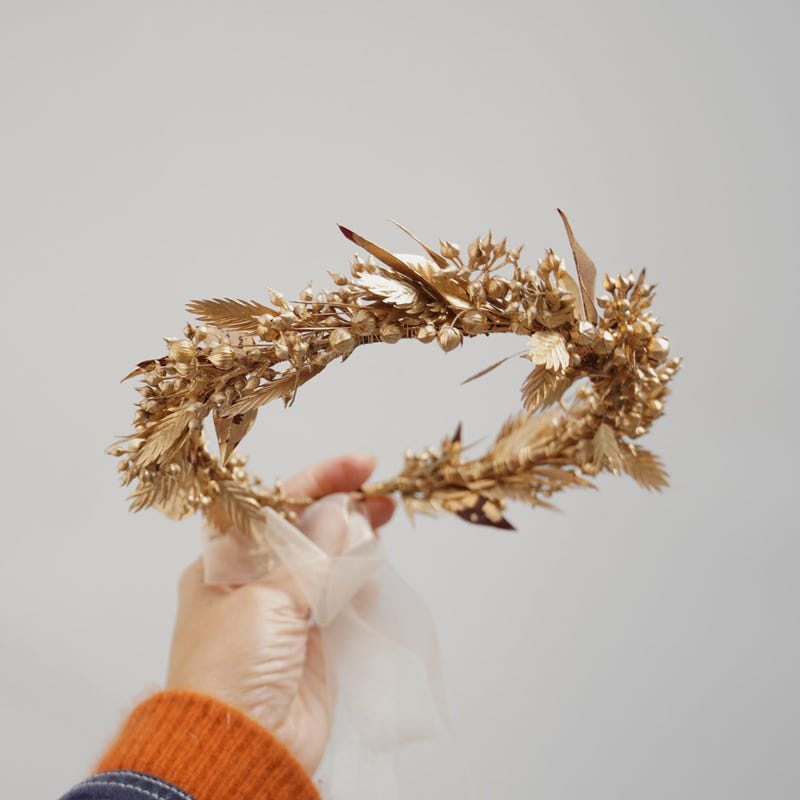 Wheat Crown - Etsy