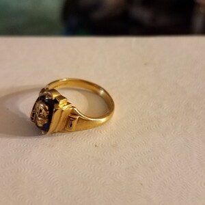 Josten 10k Class Ring 1966 - Etsy