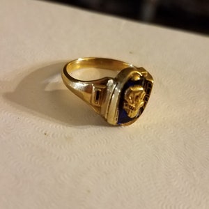 Josten 10k Class Ring 1966 - Etsy