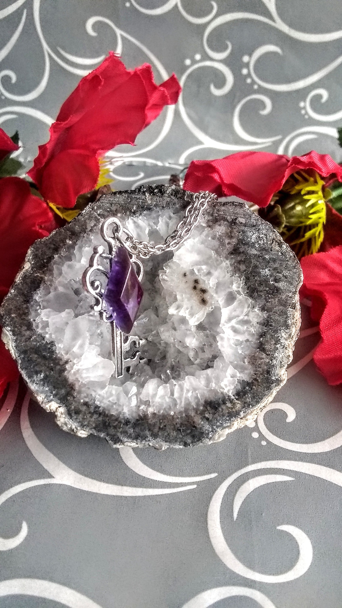 Enchanted key key to my heart fantasy key jeweled key | Etsy