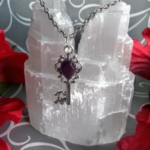 Royal Key Necklace Jeweled Key Medieval Key Fantasy Key - Etsy