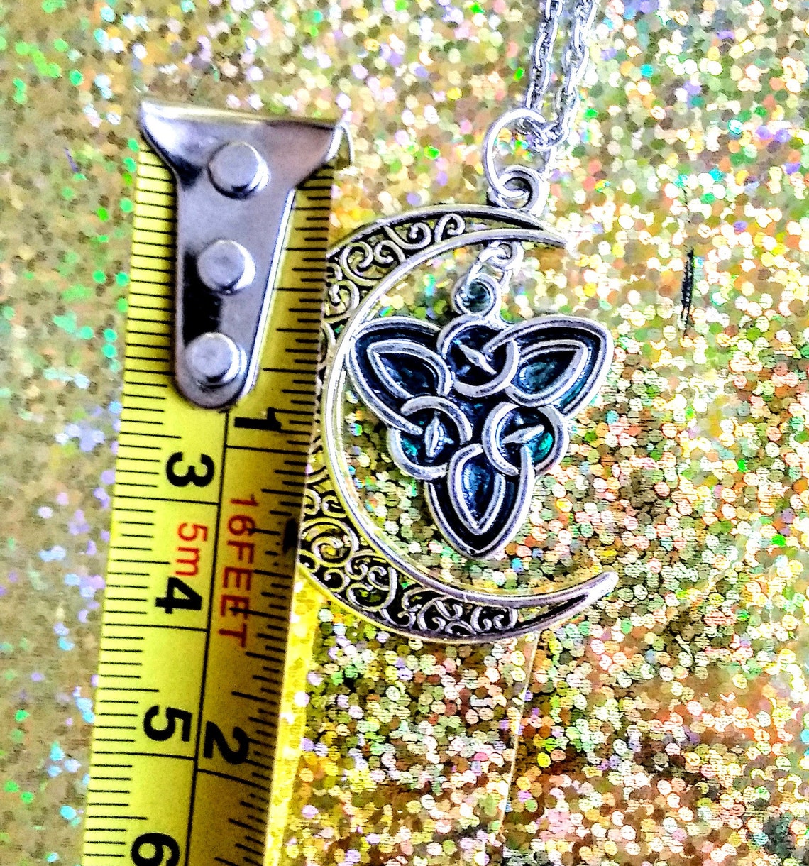 Celtic Elf Necklace Arwen Necklaceceltic Knot Necklace - Etsy