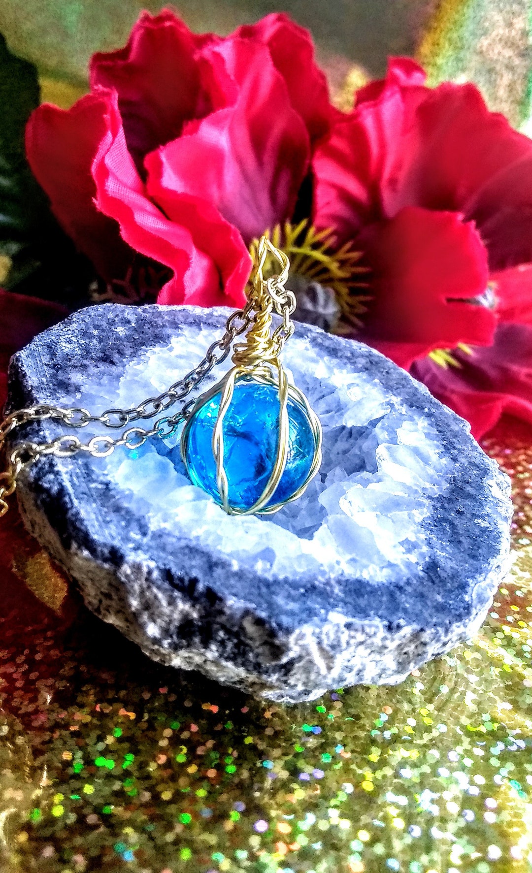 Water Elf Necklace, Elvish Necklace, Elven Jewelry, Gift for Her ...