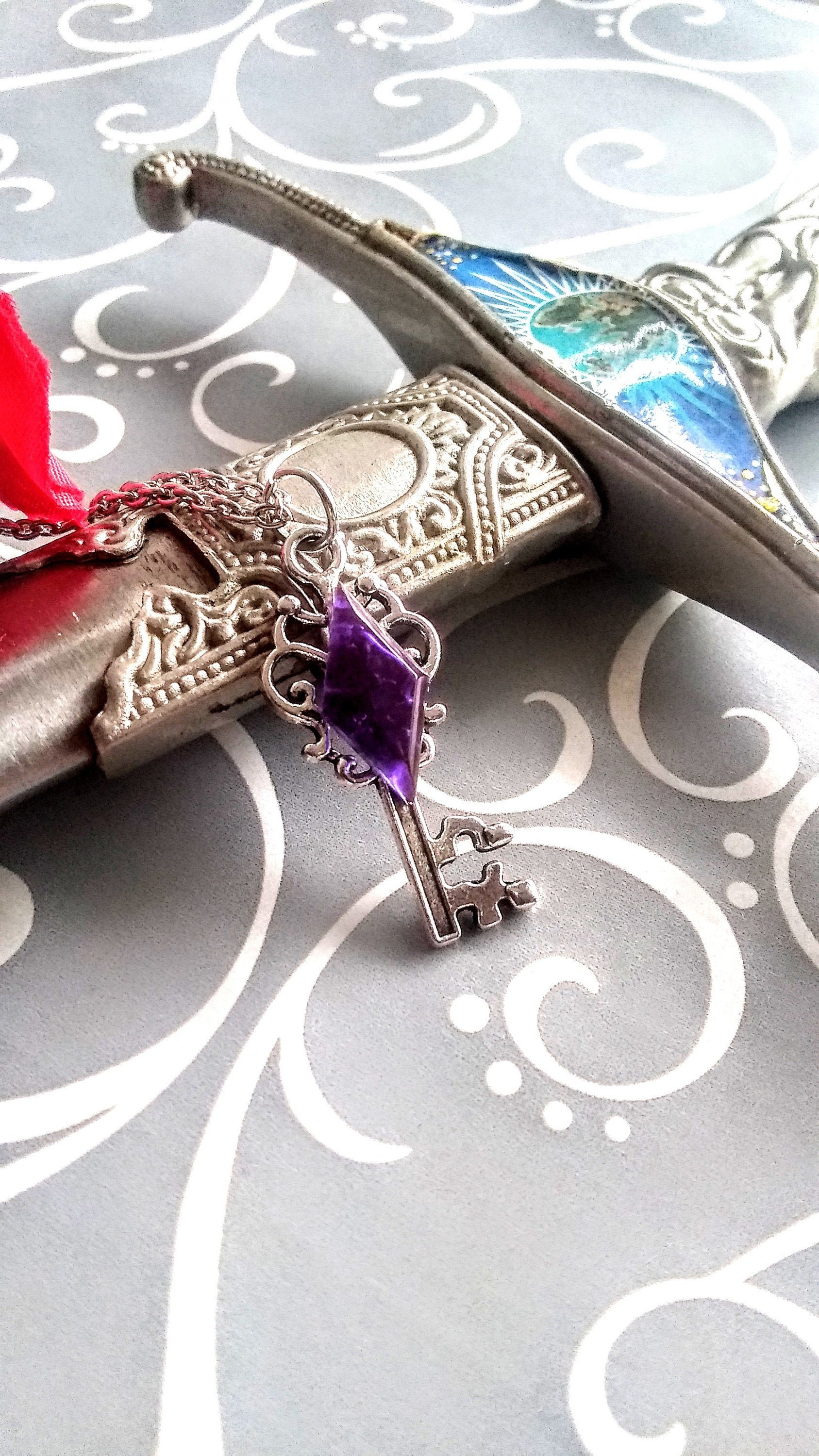 Enchanted Key Key to My Heart Fantasy Key Jeweled Key - Etsy