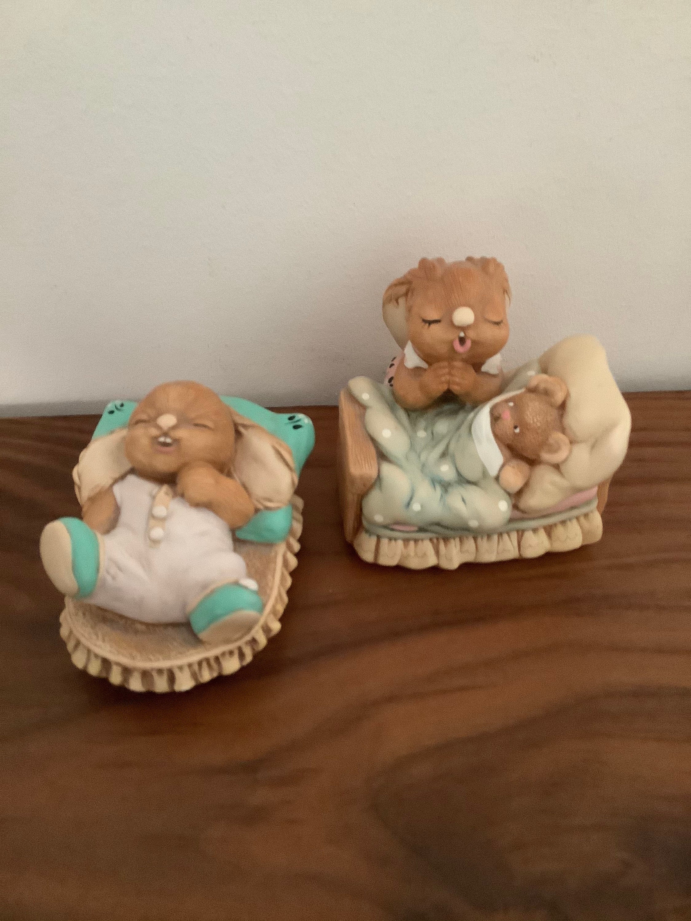 Vintage Pendelfin Rabbits Victoria and Sunny - Etsy