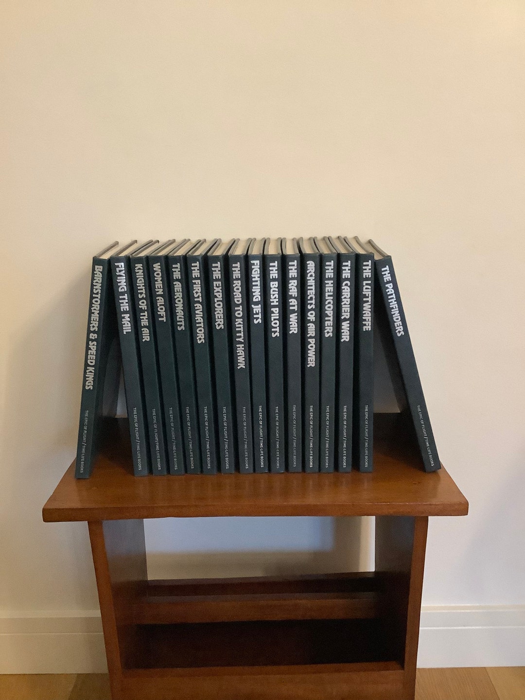 Vintage Time Life Books, “epic of Flight”, Collection of 16 Hard Back ...