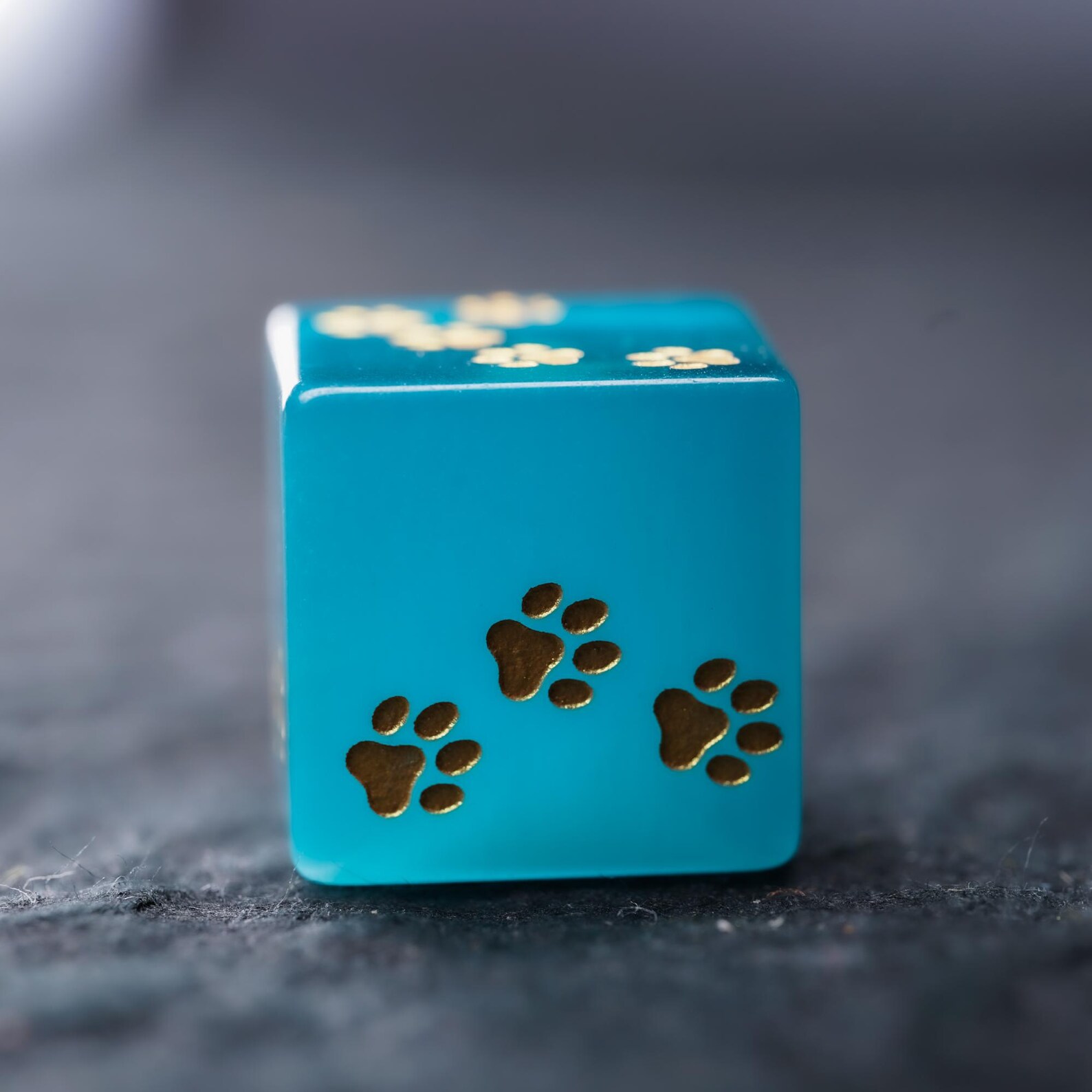 Aqua Cat's Eye Dnd Dice Set: Hand-carved Polyhedral Gemstone Dice - Etsy