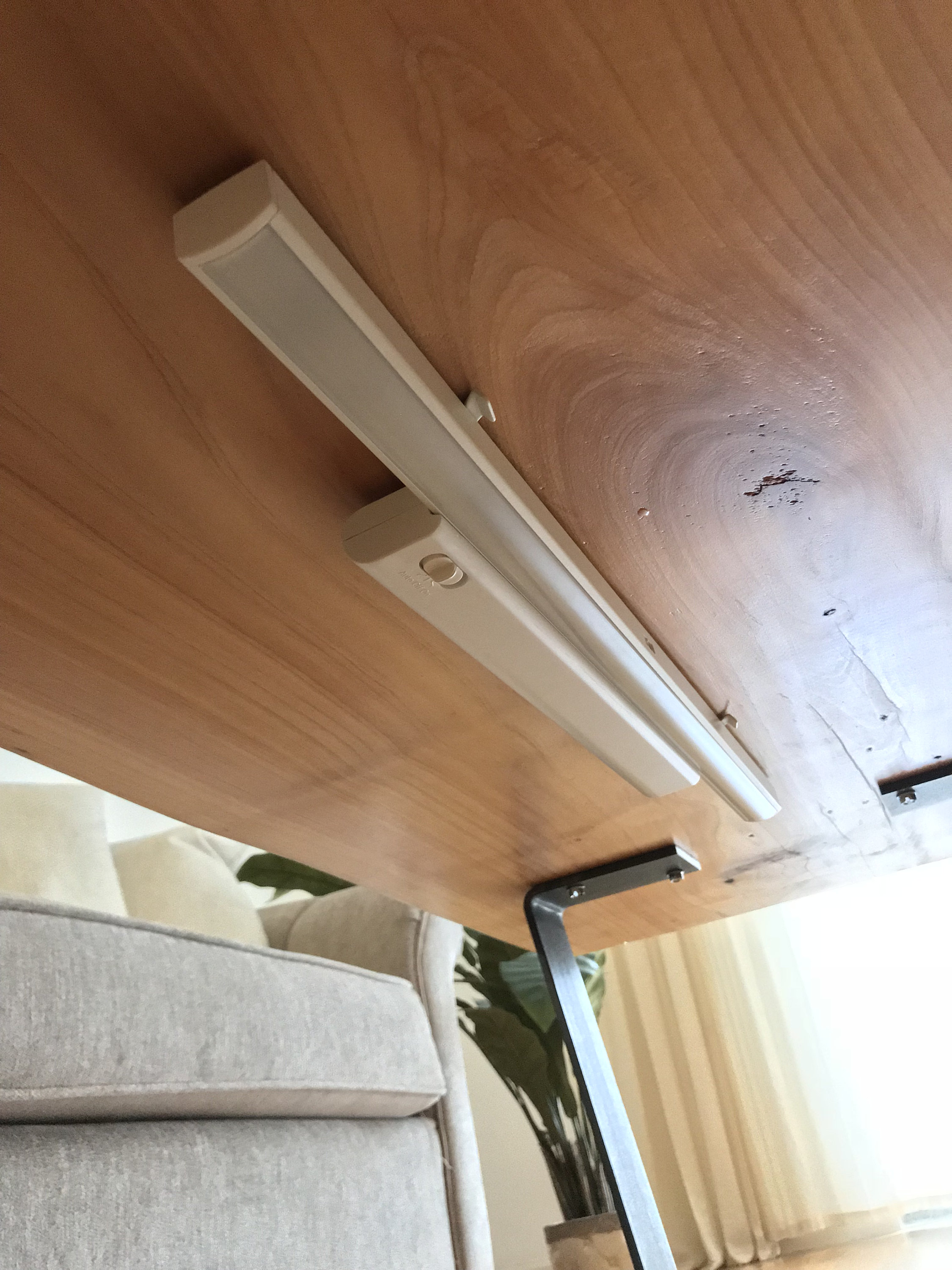 Live Edge Wood Coffee Table / Bench With Underlit LED - Etsy