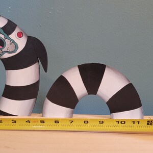 Hand Painted Mini Sandworm: Beetlejuice Inspired Horror Art Decor - Etsy