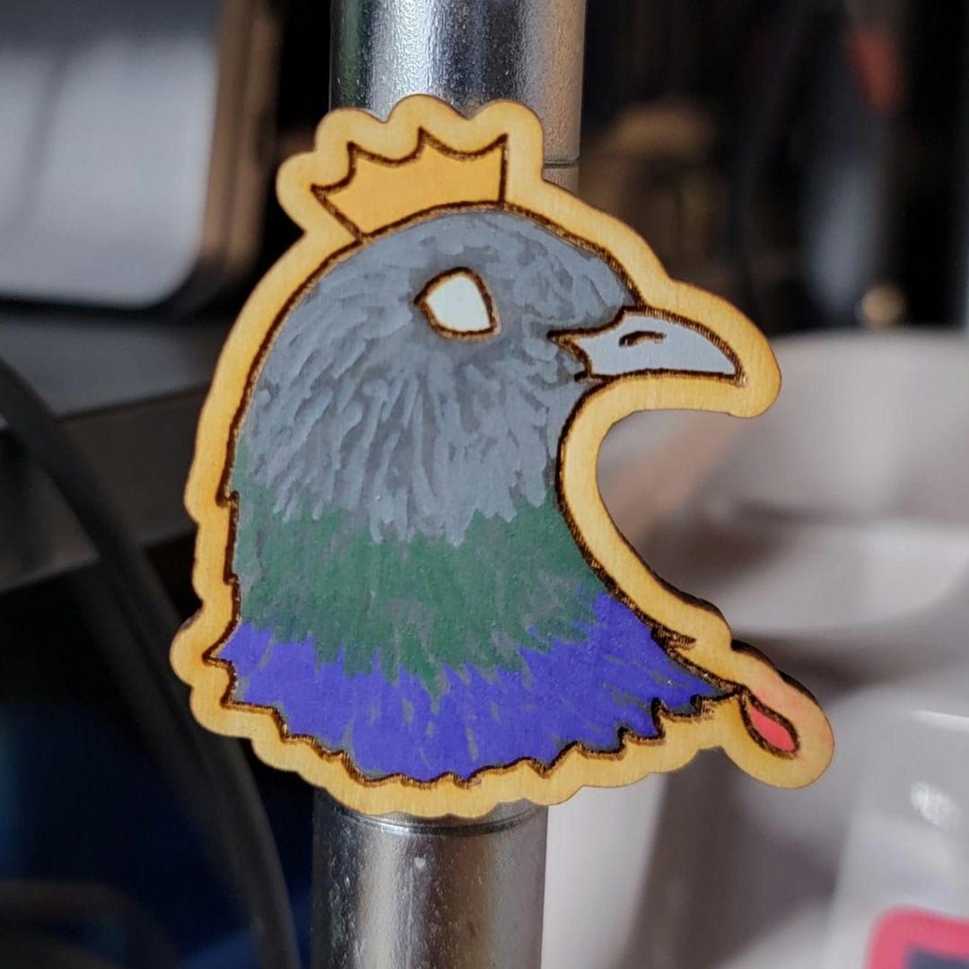 Hereditary Pigeon Head Paimon Pinback Button / Magnet - Etsy