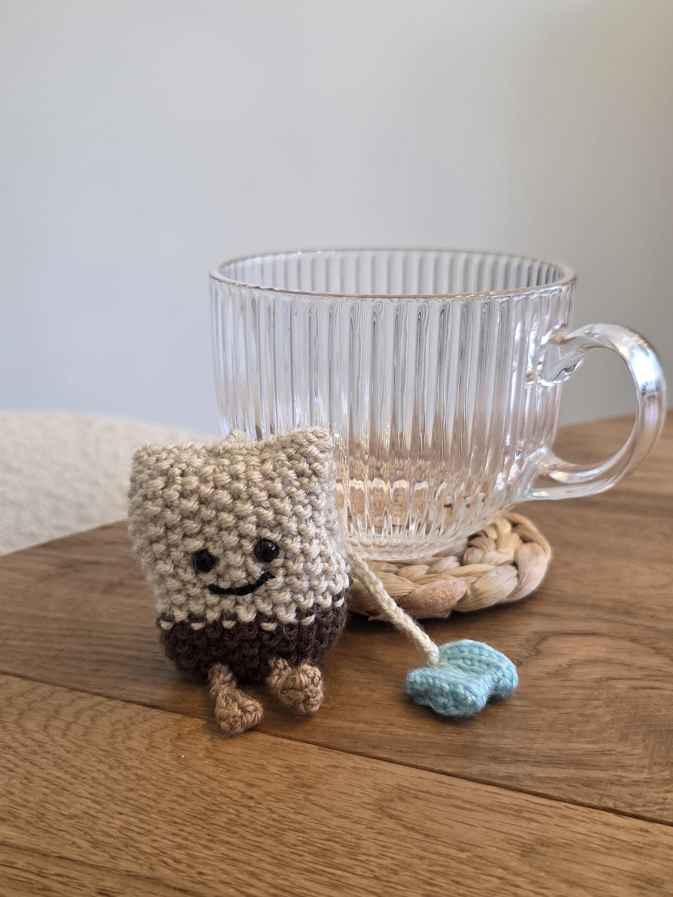 Jellycat Inspired Knitted Tea Bag - Etsy UK