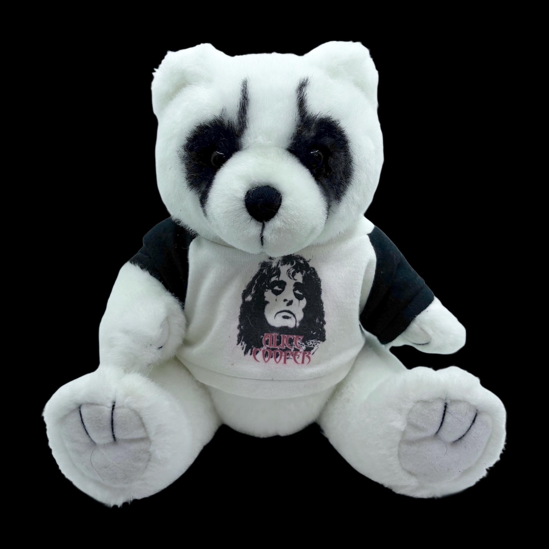 Vintage Alice Cooper Stuffed Teddy Bear Plush by Steven Smith Stuffed ...
