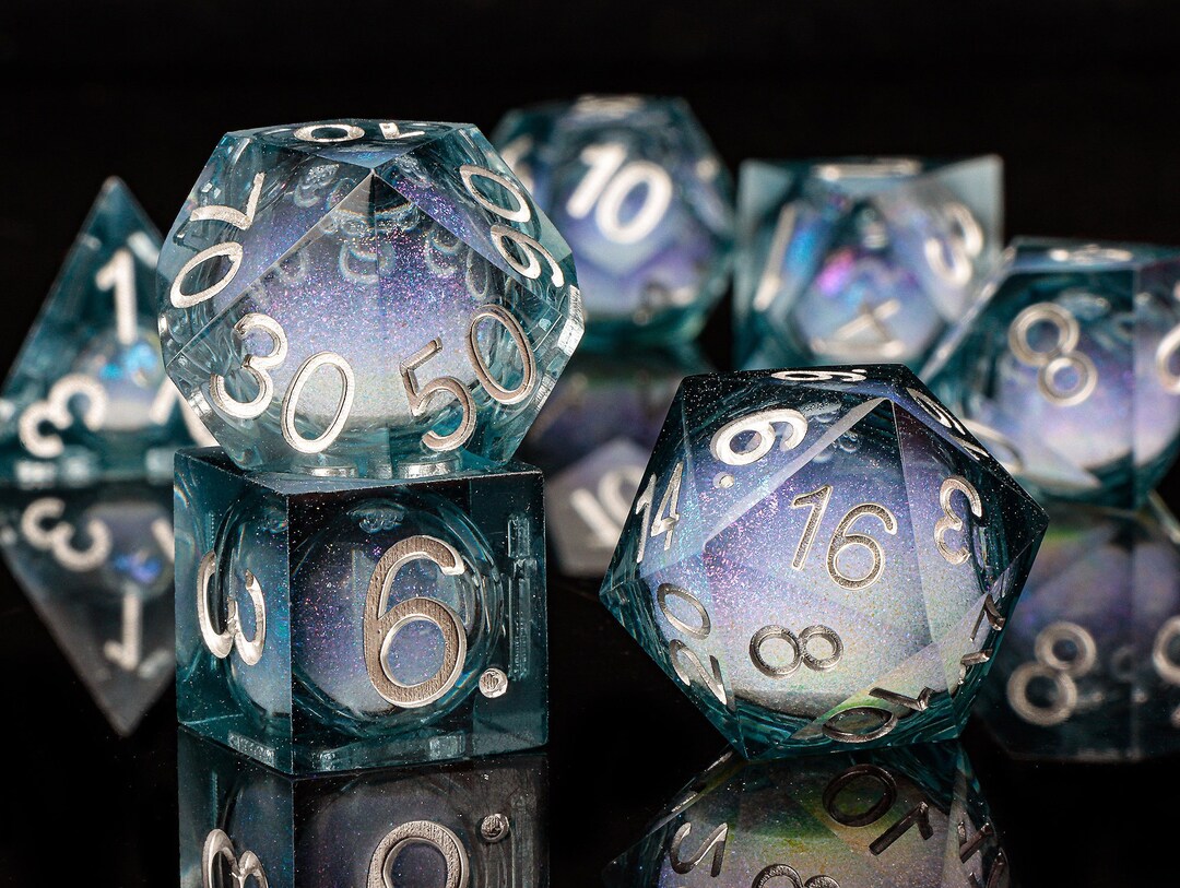 Dnd Liquid Core Dice D&D Dice Set for Role Playing Games Liquid Core ...