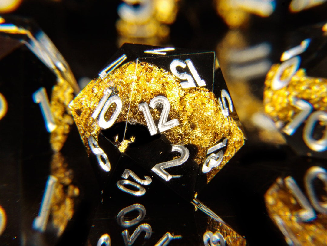 DND Rift Dice Sage's Rift D&D Dice Handmade Sharp Edge - Etsy
