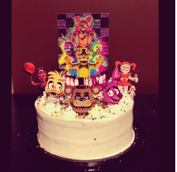 FNAF DIY Printable Fnaf Cake Toppers Fnaf Printable | atelier-yuwa.ciao.jp