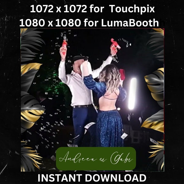 Lumabooth Template - Etsy