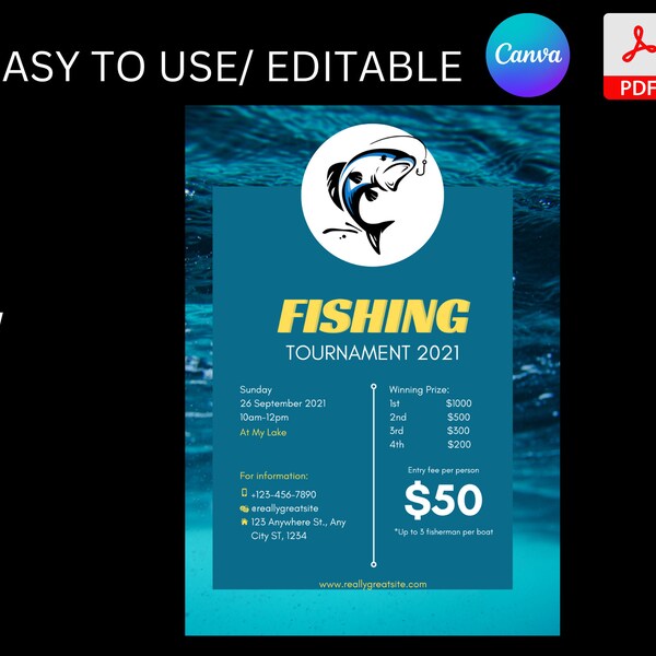 Fishing Banner Svg - Etsy