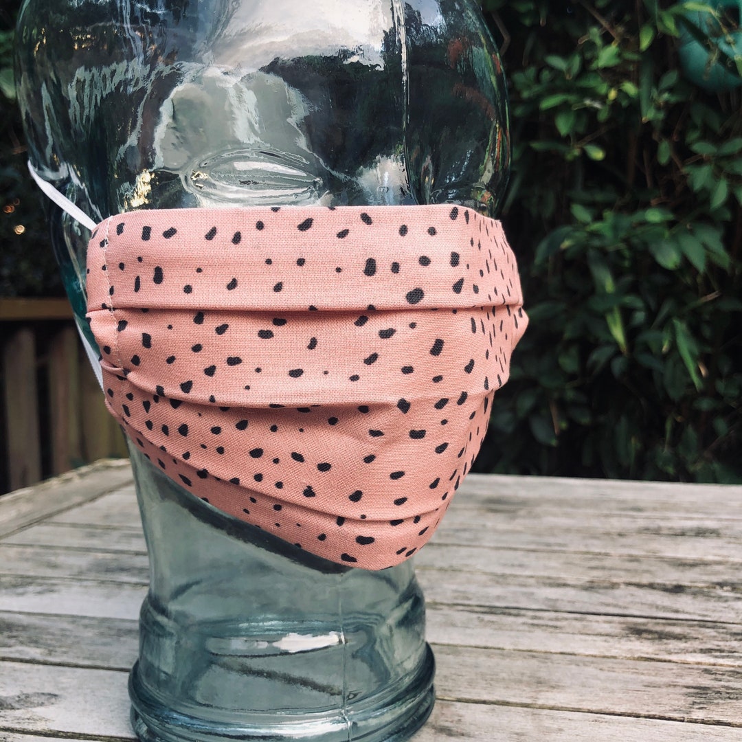 Cheetah Print Two Layer Reusable Face Covering - Etsy