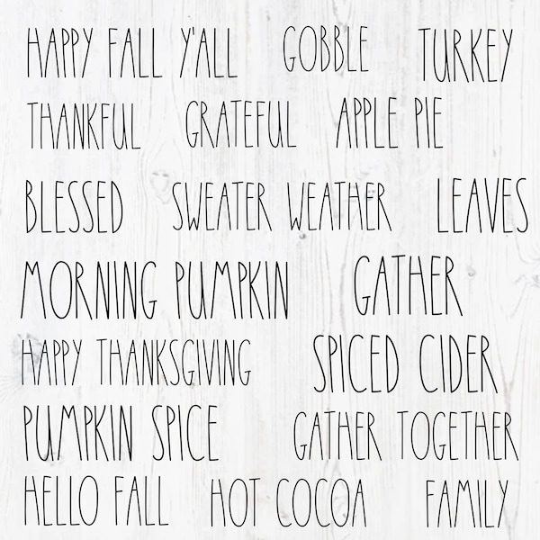 Rae Dunn Fall - Etsy