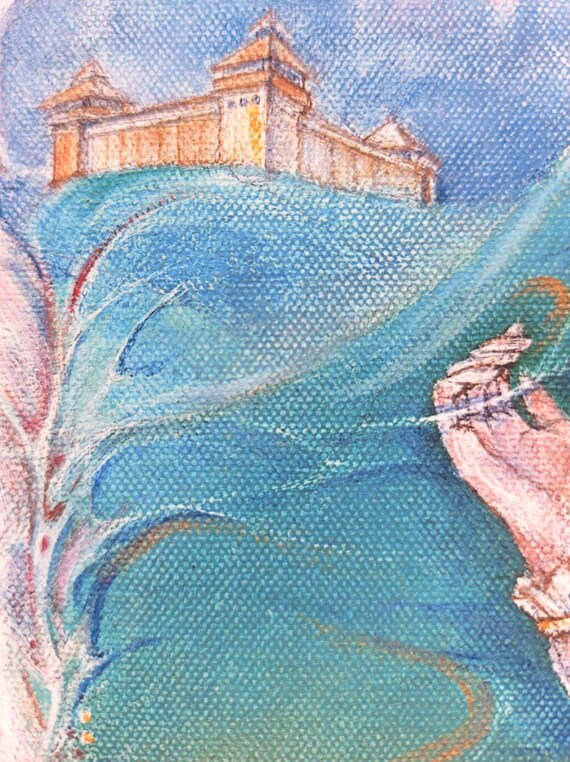 Oil Lithuanian mythology Unique miniature pagan goddess of the Balts ...