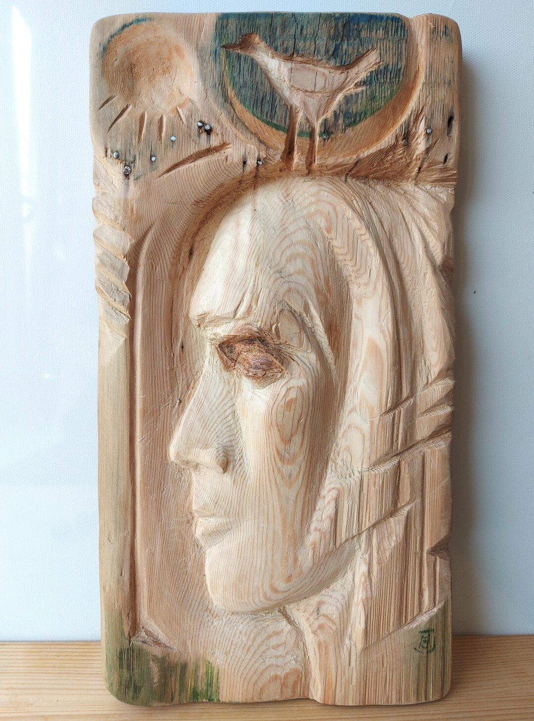 Pagan Baltic God of Youth Patrimpas, Original Hand Carving, Original ...