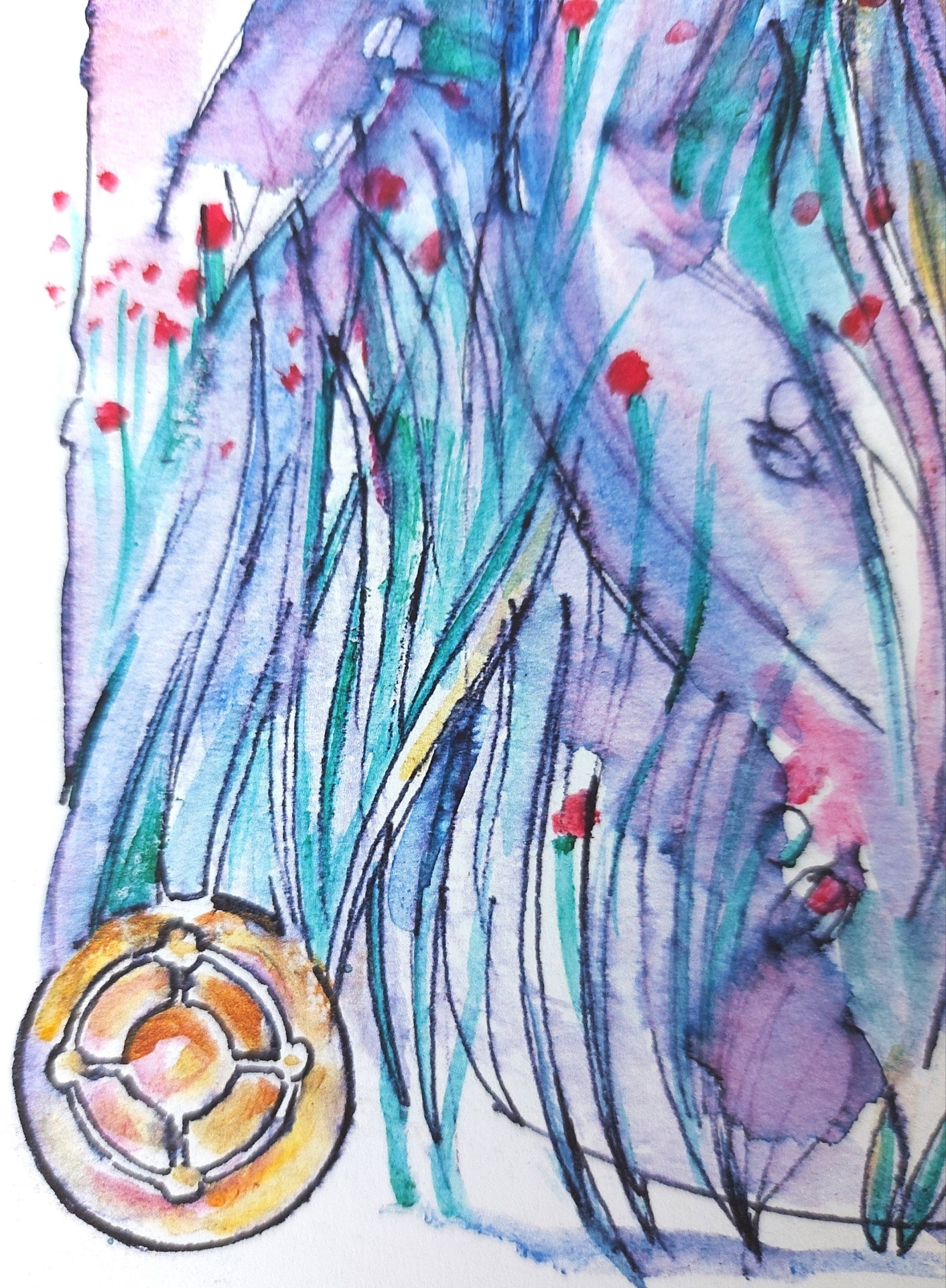 Austeja Goddess of Bees Pagan Baltic Deity Fairy Nordic - Etsy UK