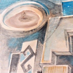 Vytis Cross and Baltic Pagan Signs, Balticsymbols, Original Acrylic ...