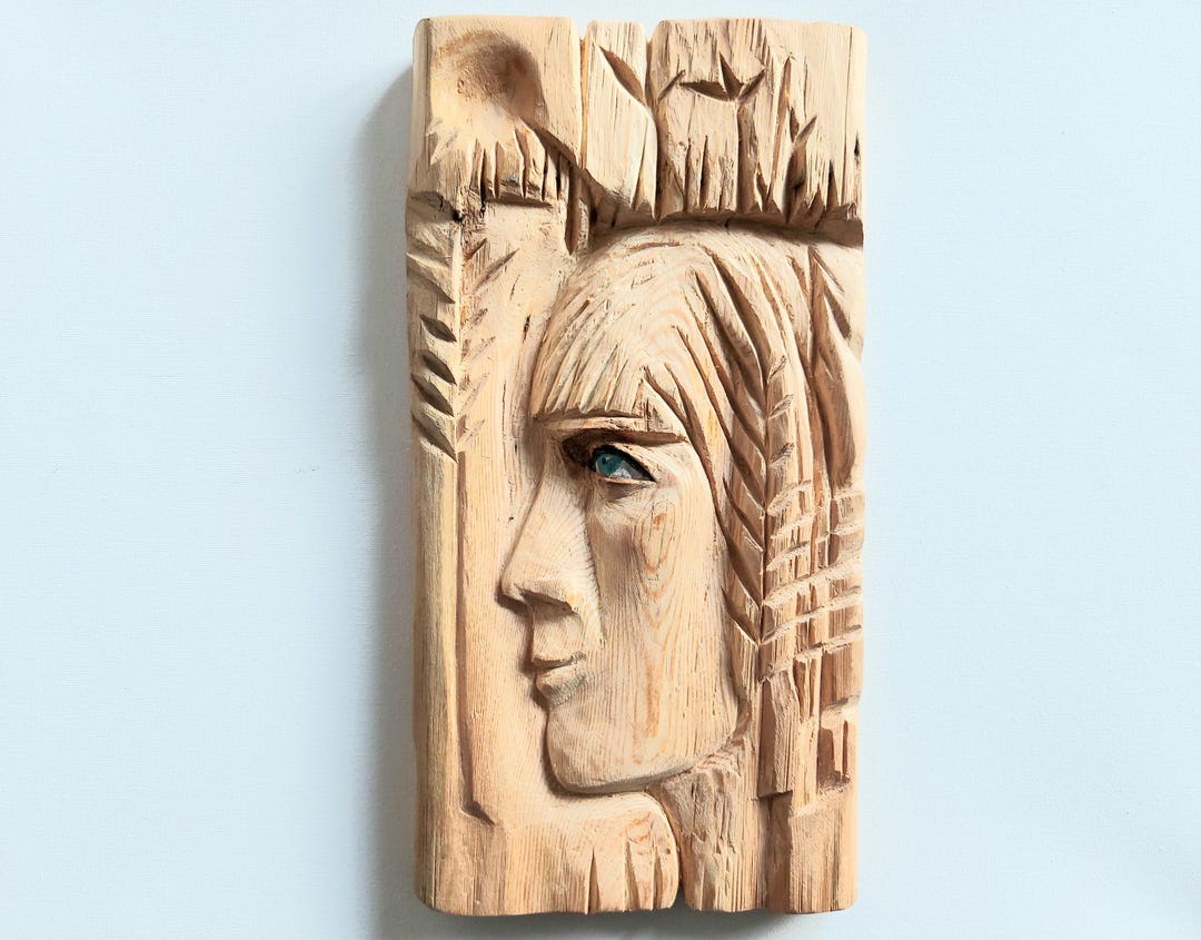 Pagan Baltic God of Youth and Spring, Patrimpas, Original Hand Carving ...