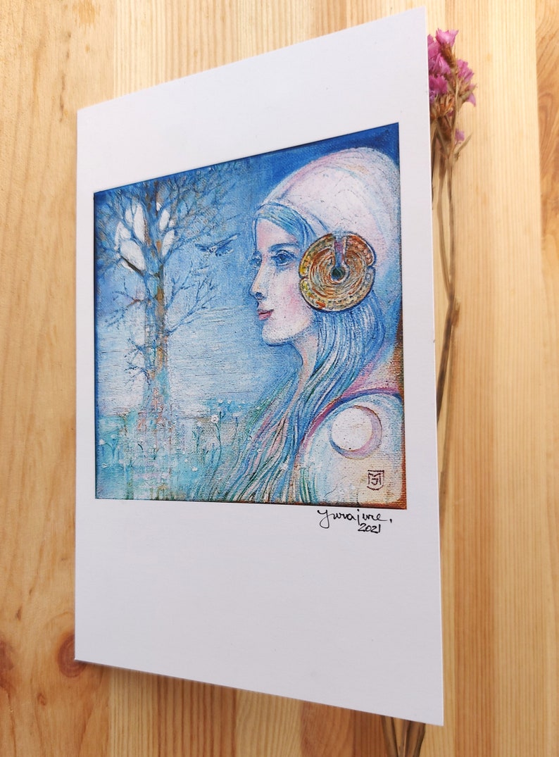 Oil Lithuanian mythology Unique miniature pagan goddess of the Balts ...