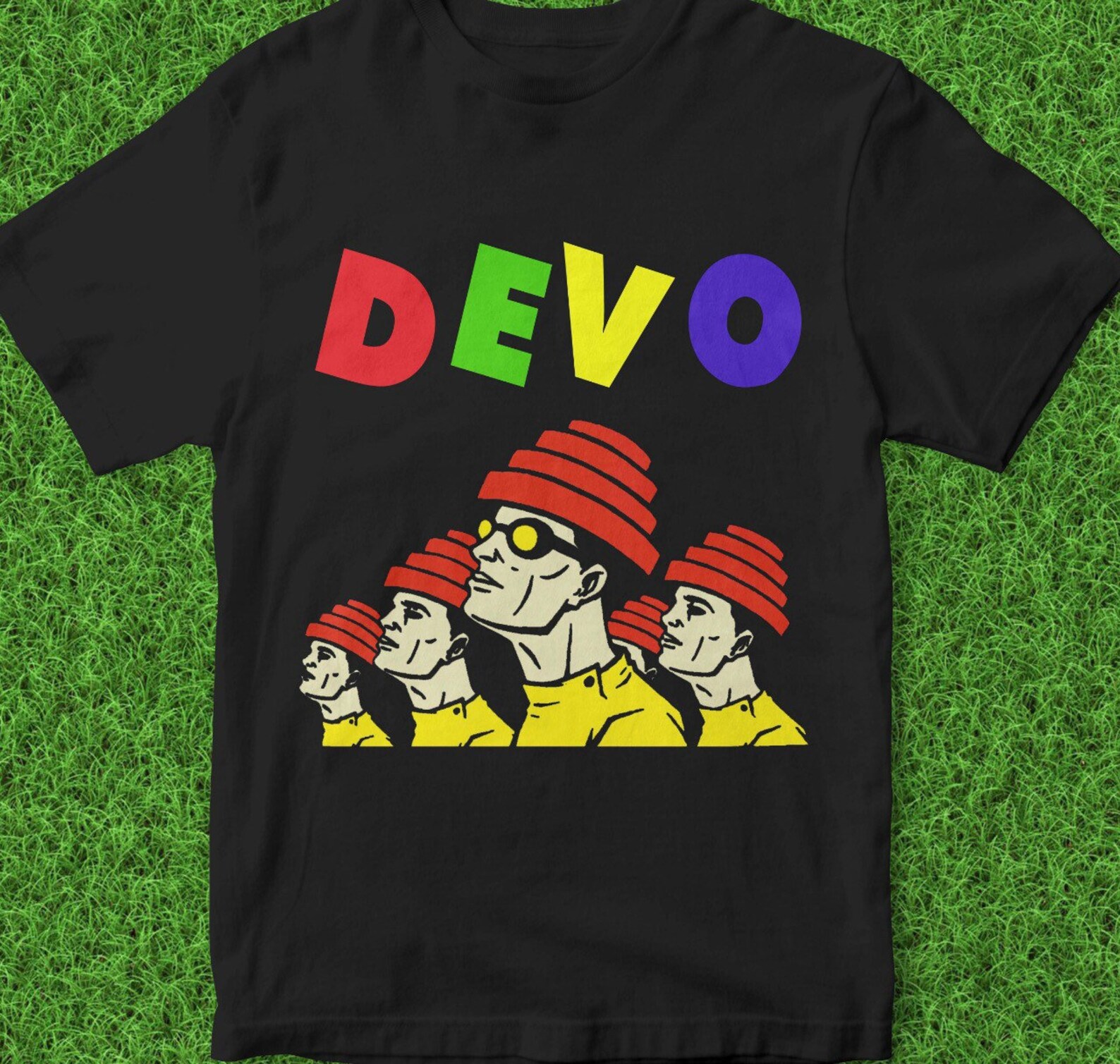 Devo Tshirt punk rock t shirt | Etsy