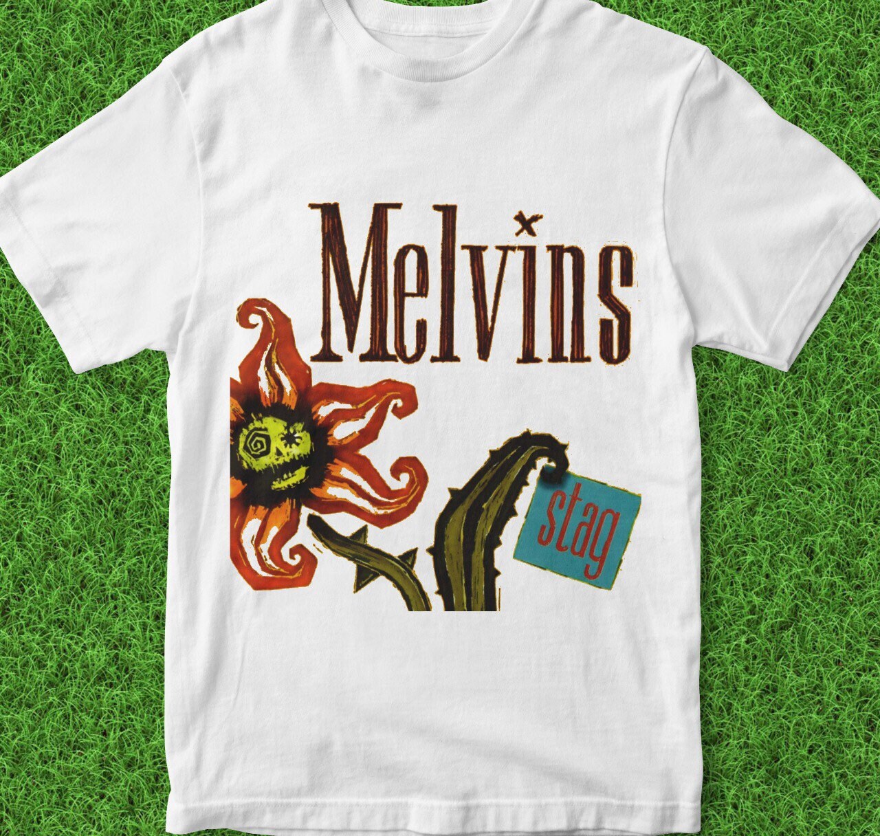 Banda de rock melvins Tshirt | Etsy