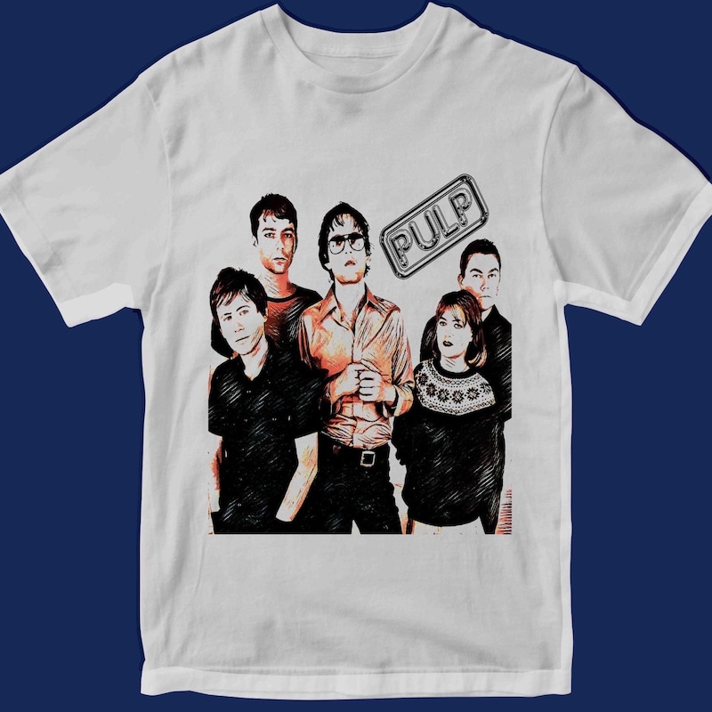 Vintage Pulp Band Tee - Etsy