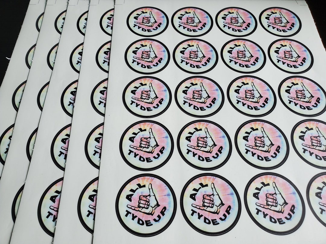 Sticker Pages , Custom Vinyl Sheets , Waterproof Decals Created by ...