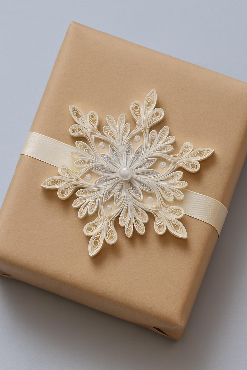Quilling Snowflake Template: Paper Craft Art Pattern (PDF Download) - Etsy