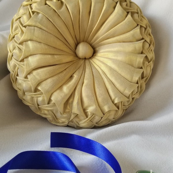 Pintuck Pillow - Etsy