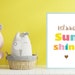 Hello Sunshine Digital Art Print, Nursery Prints, Kids Wall Art ...