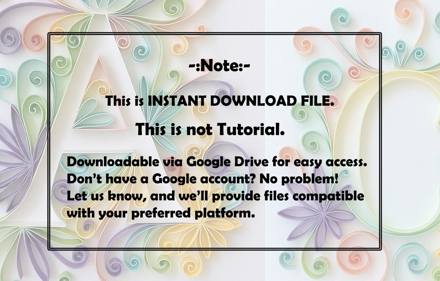 Quilled Alphabets and Number Clipart, Quilled Numbers Printable ...