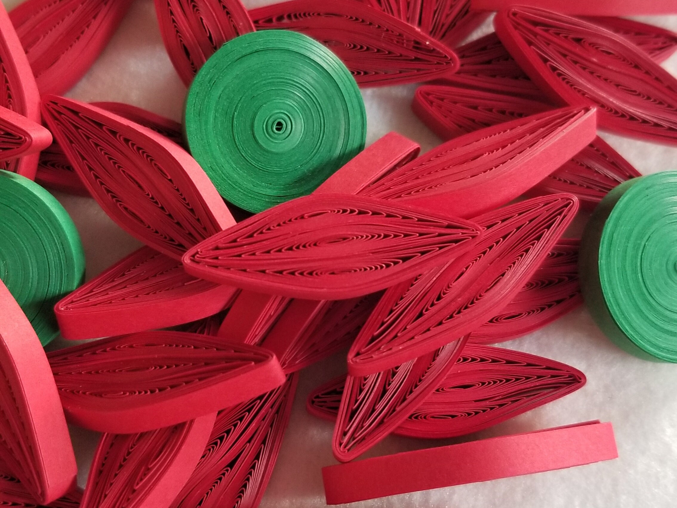 120 PCS Quilling Flower Petals for Interior Decor 3 Flower - Etsy