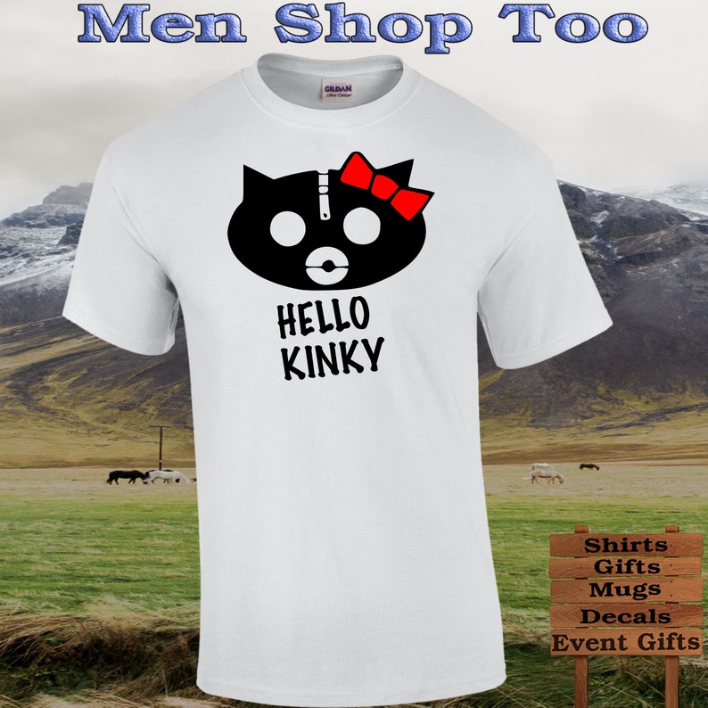 Hello Kinky T Shirt 18 Adult Tank Tops Workout Shirt Etsy