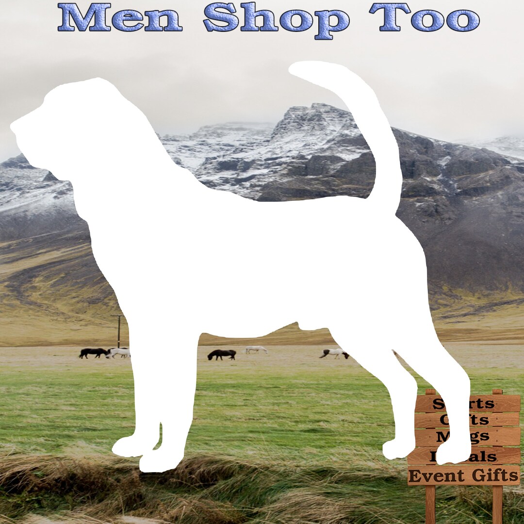 Bloodhound Decal for Windows, Computers, Anything With a Flat Surface ...