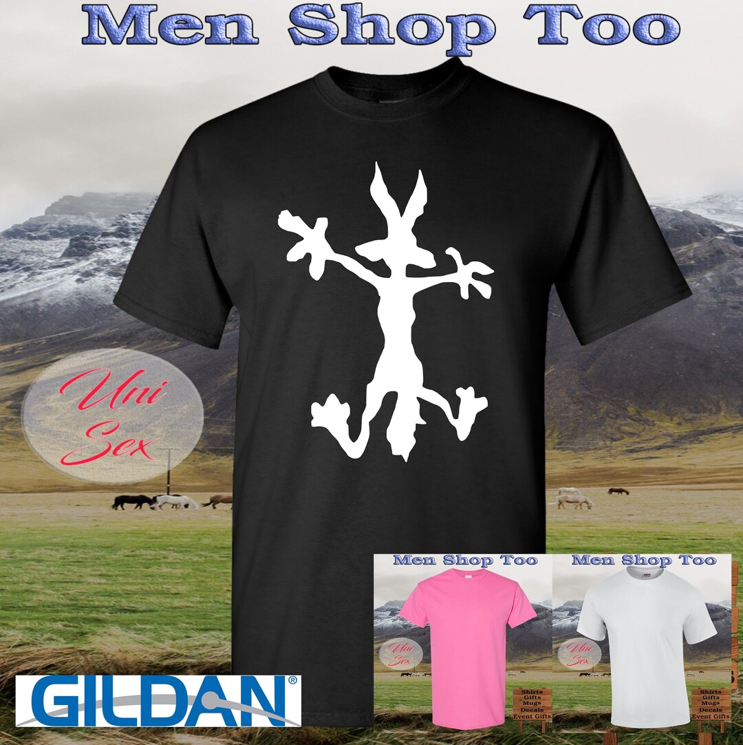 Wylie Coyote Splat Funny Dent | T-shirt & Tank Tops - Etsy