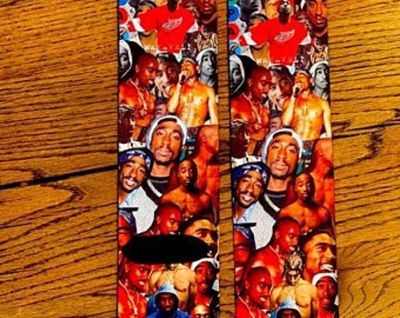 2Pac Socks Tupac Socks | Etsy