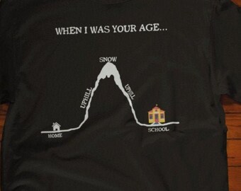 When I Was Your Age | Etsy